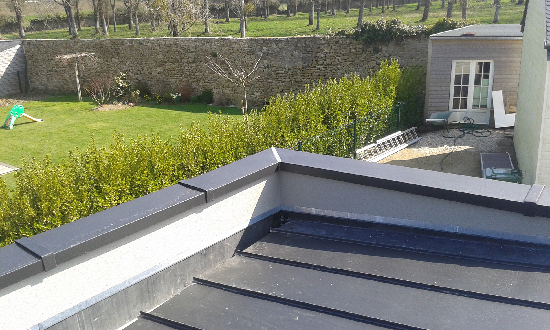 Couverture Zinc joint debout | CEI 56